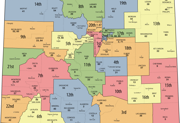 Judicial Map | Colorado Judicial Branch